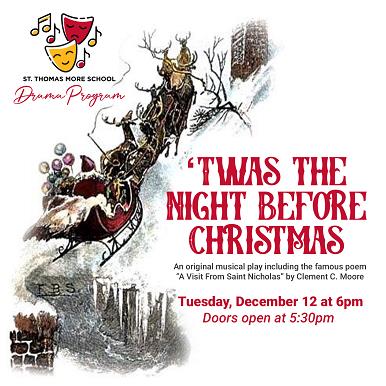 Twas the Night Before Christmas Musical Script for Kids